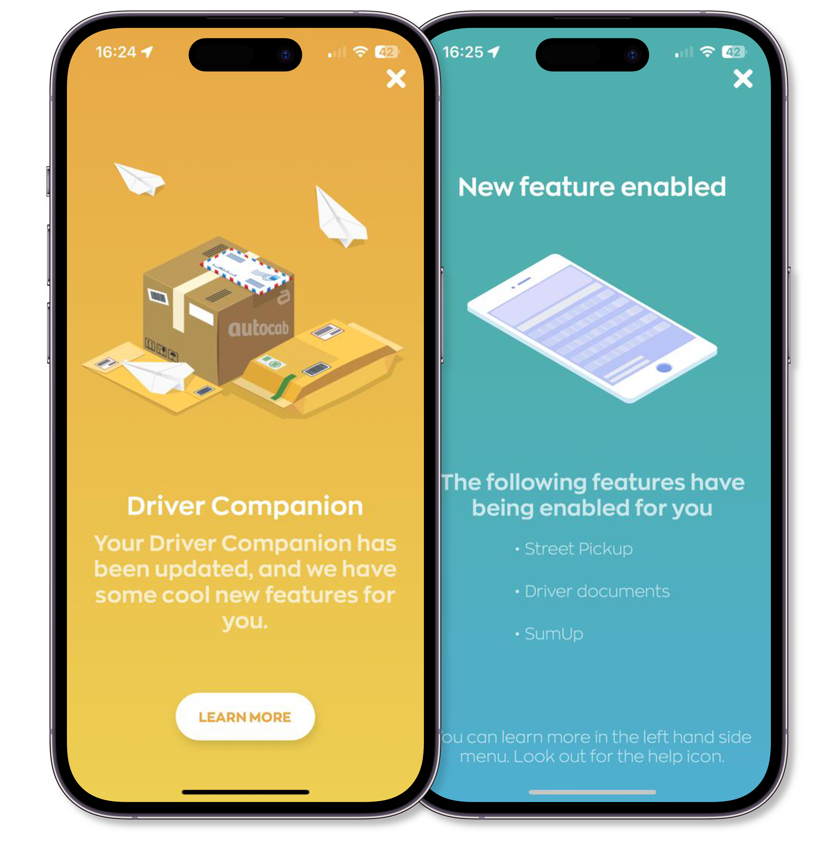 iOS Driver Companion 9.12 – Autocab Help