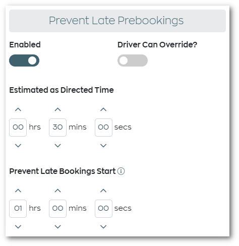 Overview of Acceptance Screen - 365 Management – Autocab Help